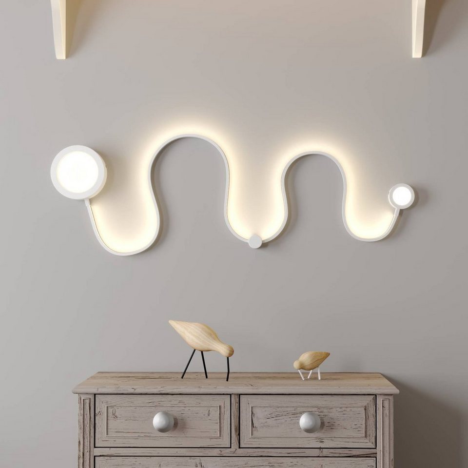 Lindby Led Wandleuchte Annegrit Dimmbar Led Leuchtmittel Fest Verbaut