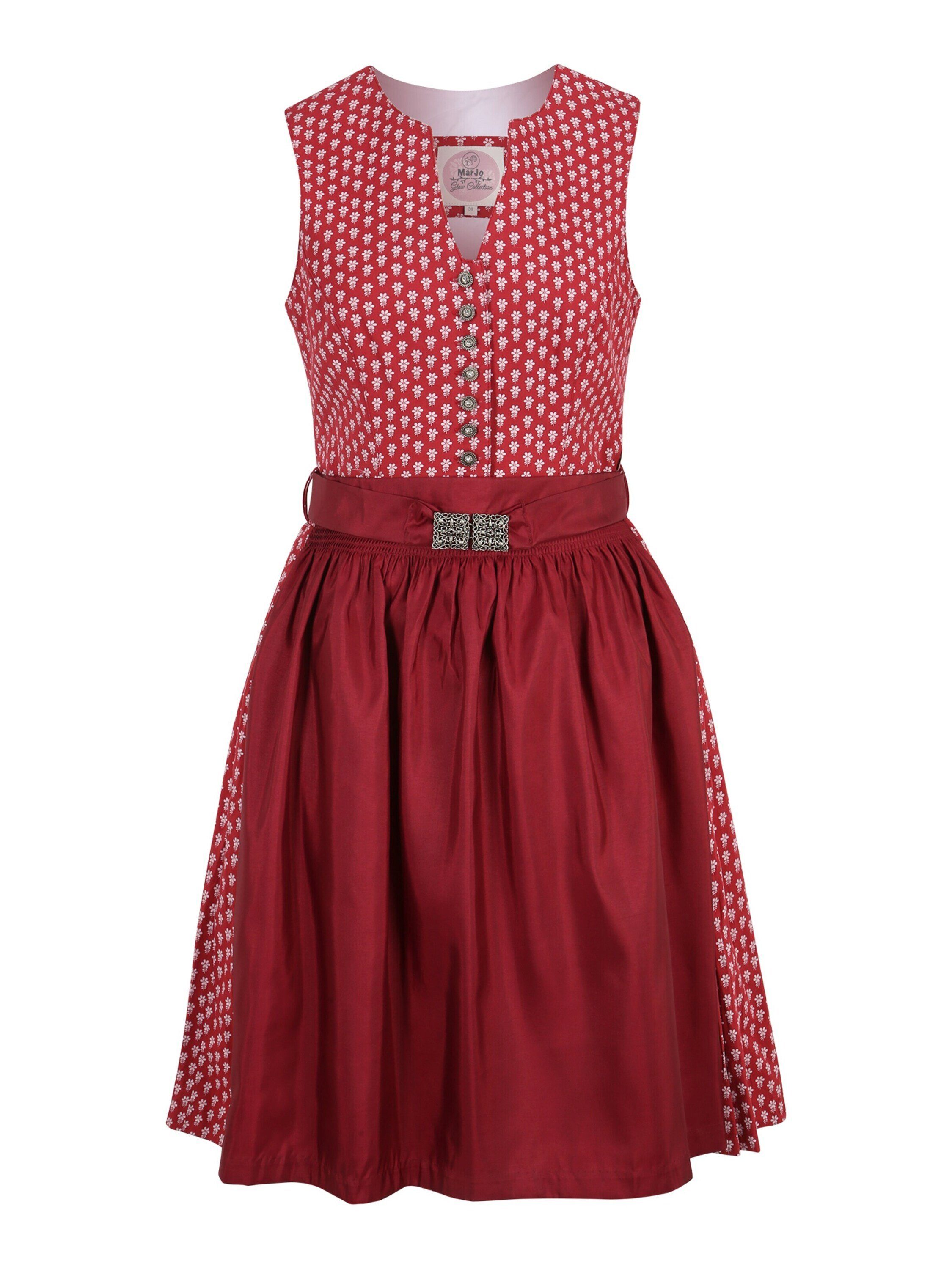 ᐅ MarJo Dirndl Whitney (1-tlg) Drapiert/gerafft, Abgesteppter Saum/Kante | OTTO