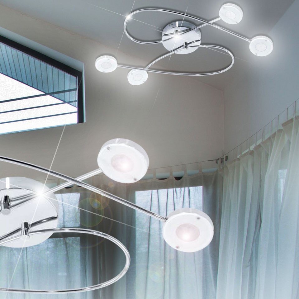 Eglo Led Deckenspot Led Leuchtmittel Fest Verbaut Warmweiß