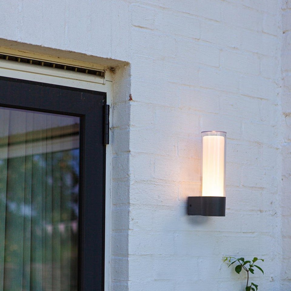 Click Licht Led Außen Wandleuchte Led Wandleuchte Dropa In Anthrazit 9w