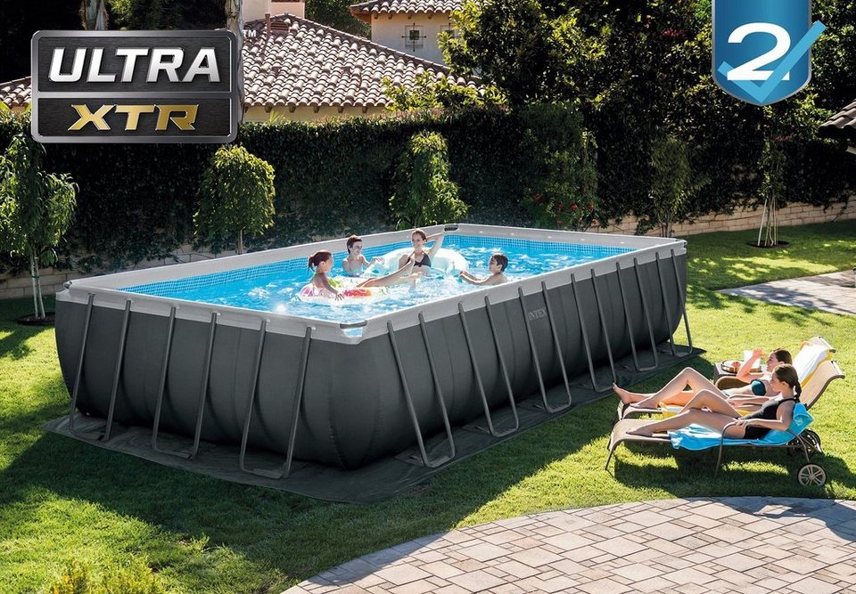 Intex Pool »Intex 26364 Swimming Pool Ultra XTR Frame Aufstellpool ... Intex Pool »Intex 26364 Swimming Pool Ultra XTR Frame Aufstellpool ...
