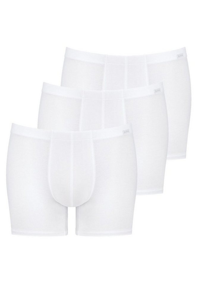 Sloggi Retro Boxer 3er Pack Basic Soft Spar Set 3 St Long Short