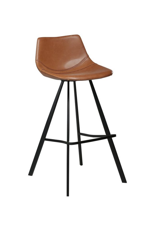 Ebuy24 Barhocker 2er Set Danform Pitch Barhocker Hellbraun Pu Kuns