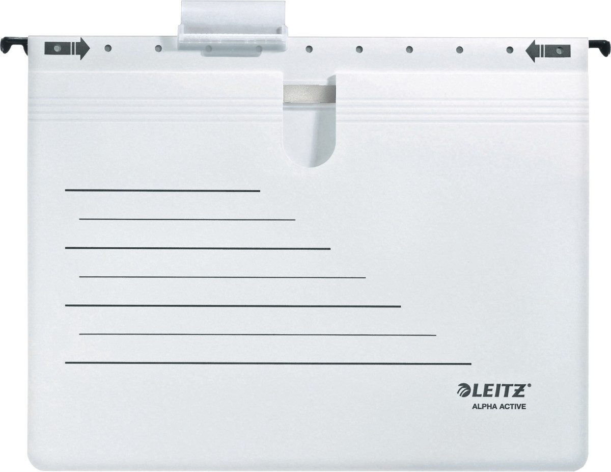 LEITZ Hefter Hängehefter Alpha Active weiß VE=5 Stück