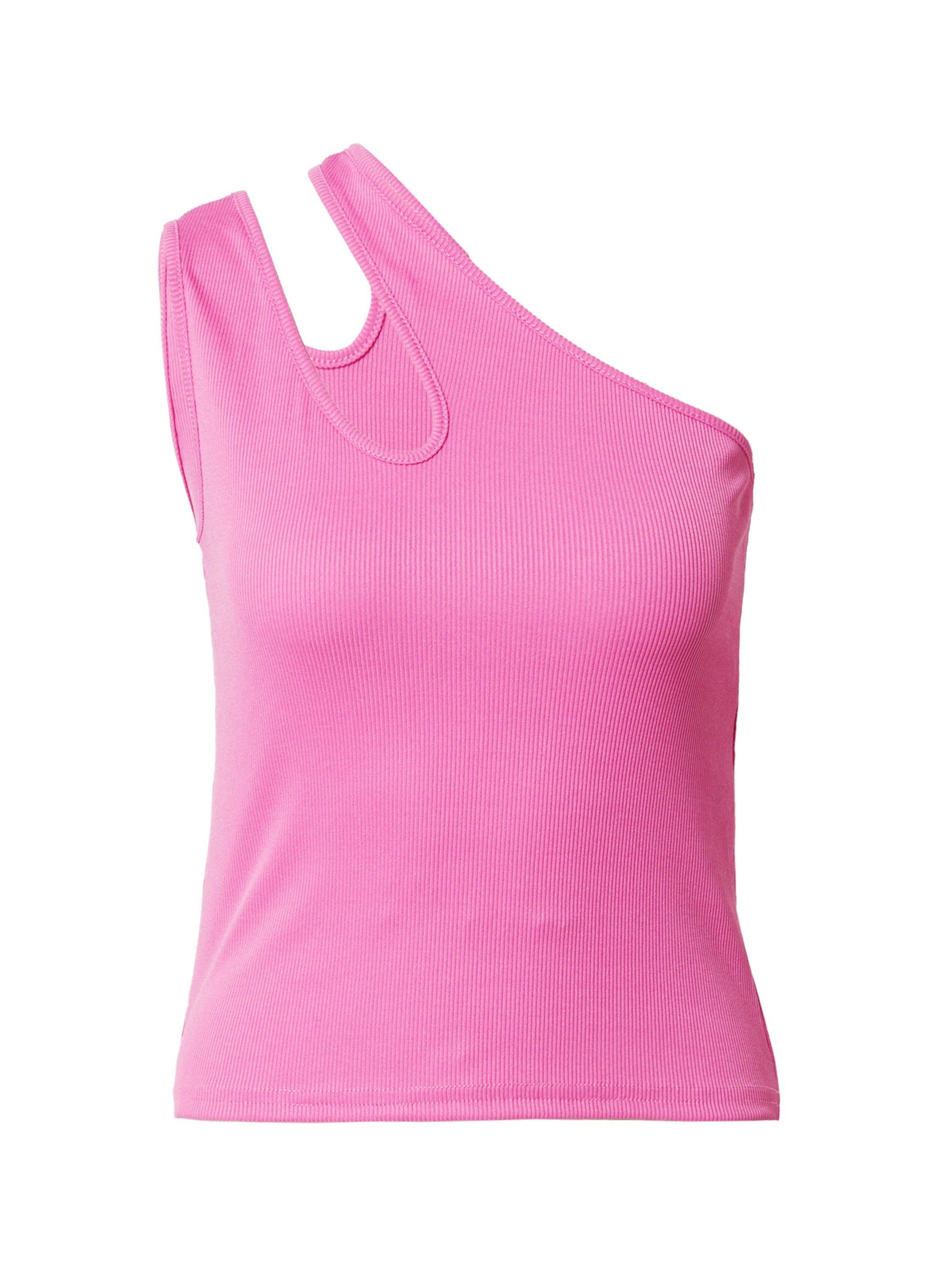 Sisters Point Shirttop Mipa 1 Tlg Cut Outs Abgesteppter Saumkante
