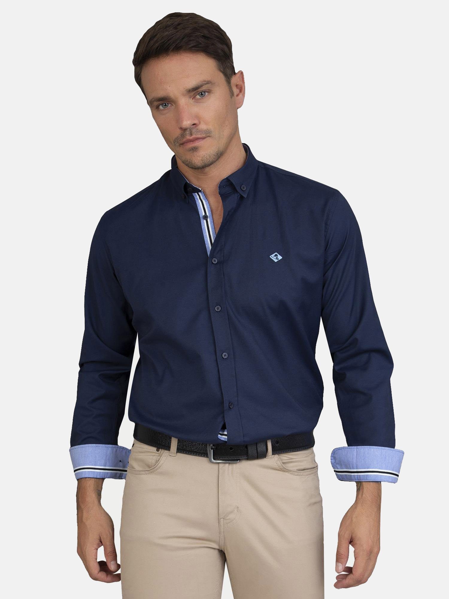 Sir Raymond Tailor Langarmhemd ODEON (1-tlg)