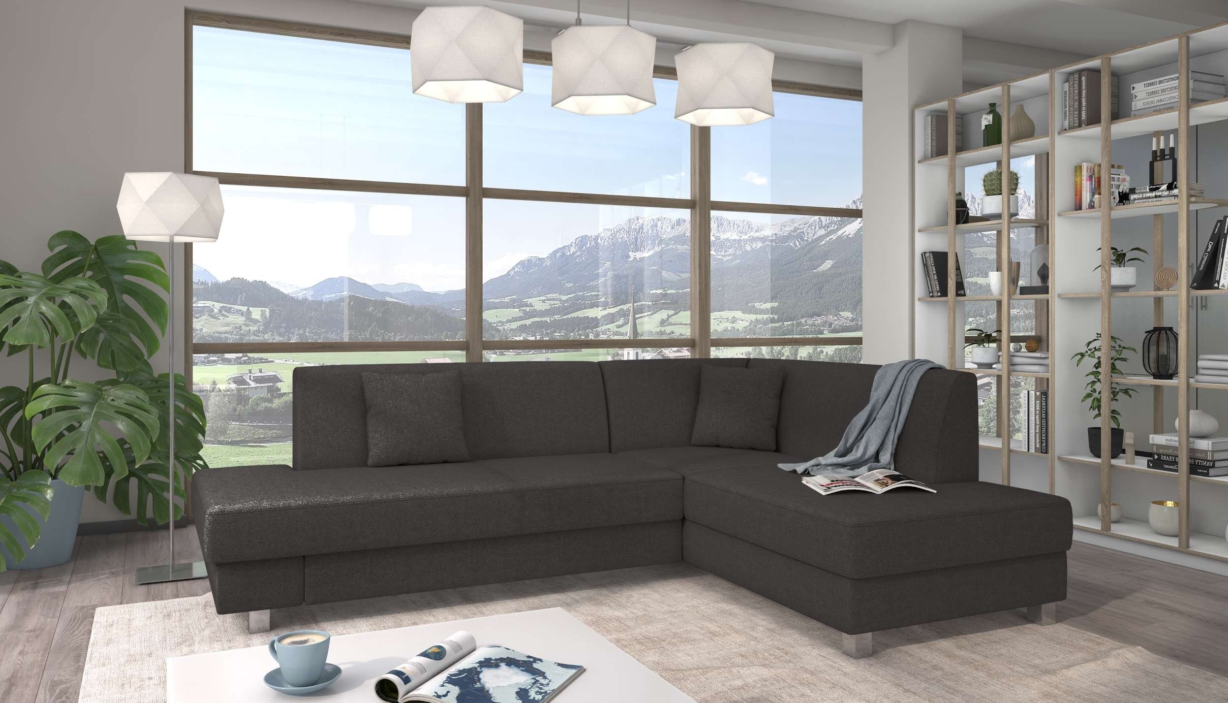 99rooms Ecksofa Hekla, L-Form, Eckcouch, Design