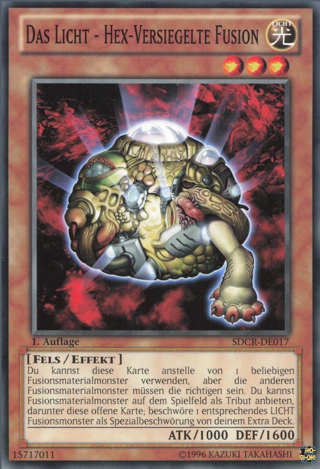 Recollectibles Sammelkarte Yugioh Karte Das Licht Hex Versiegelte