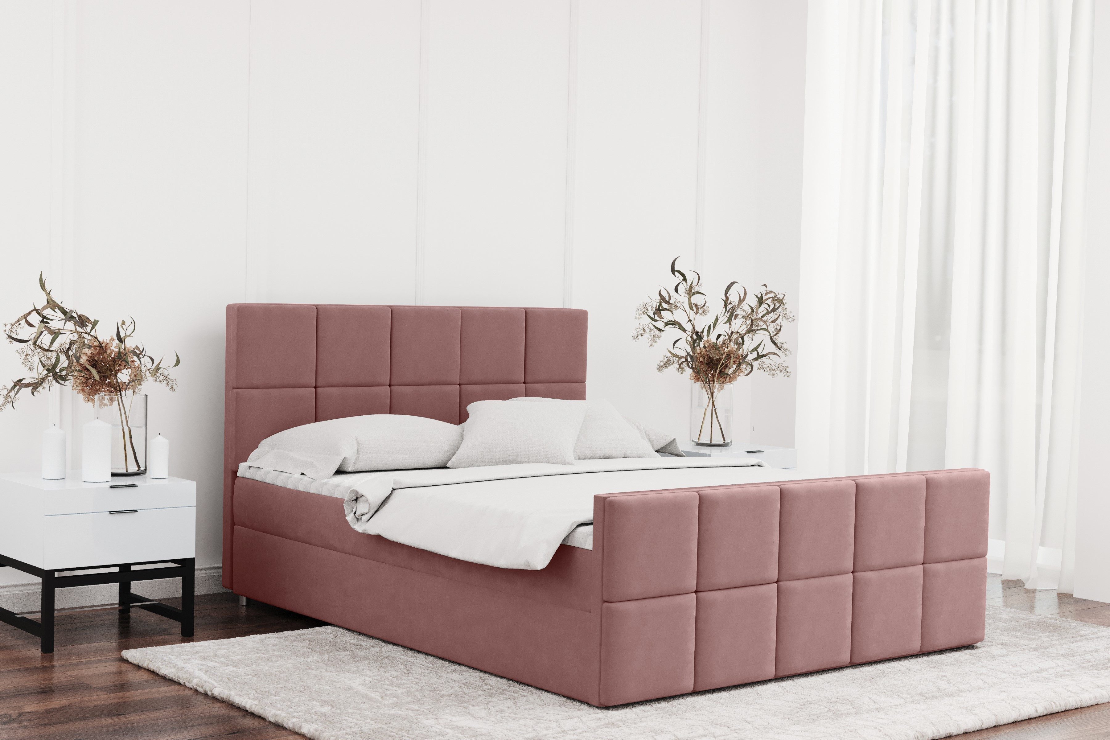 Kaiser Möbel Boxspringbett Mit Bettkasten Und Matratzetopper Hana