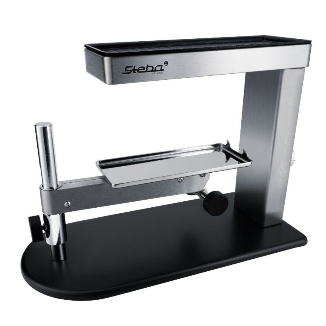Steba Raclette RC 210, Käse Raclette, Swiss Style, schwarz, Edelstahl ...