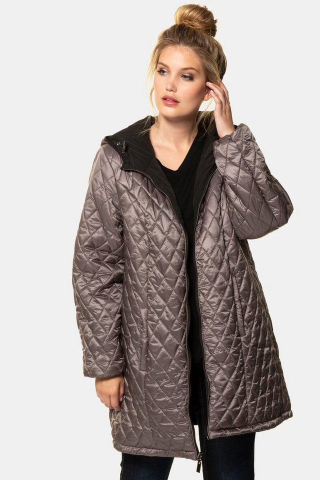Ulla Popken Steppjacke Ulla Popken Damen Große Größen Bis 62 Zipper
