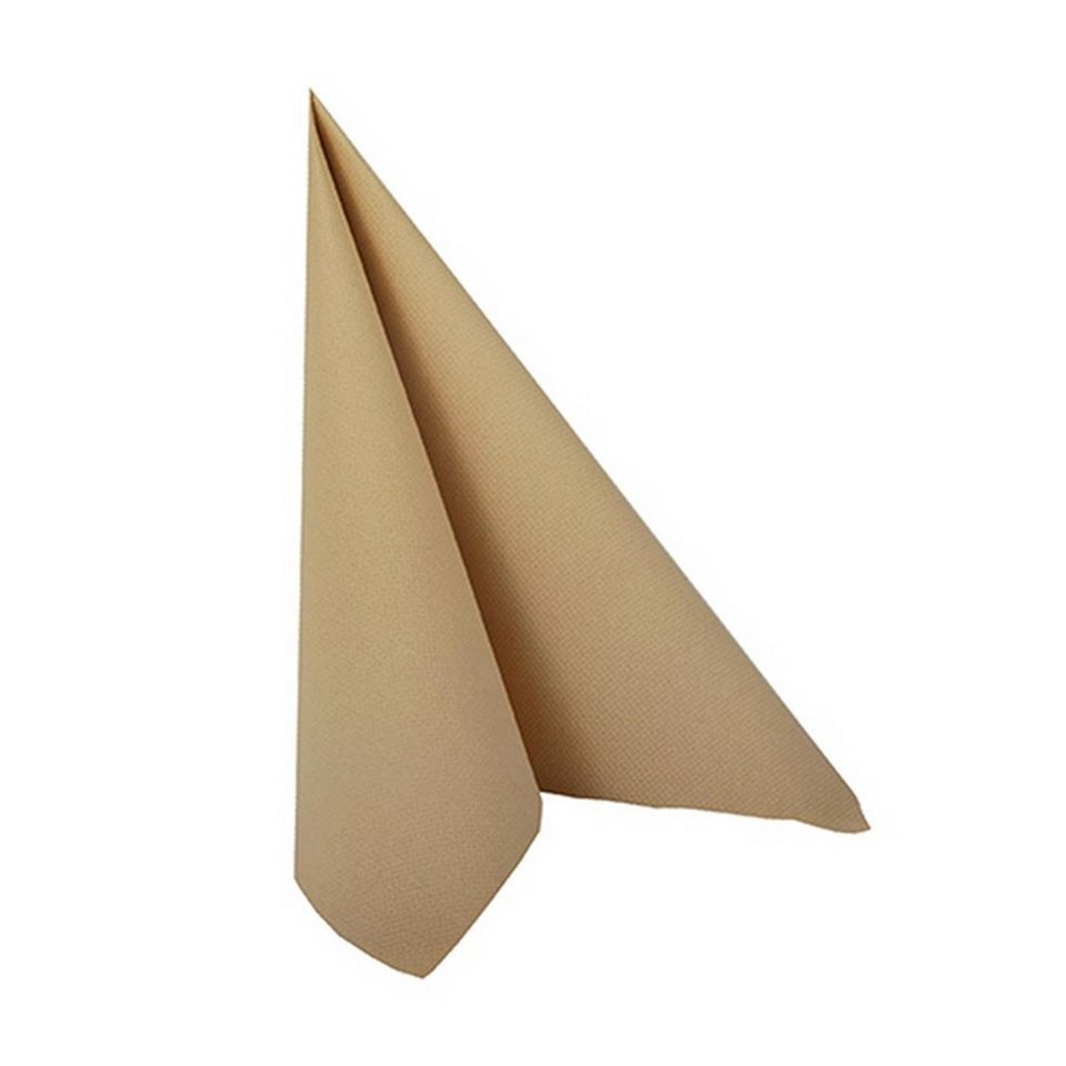 Papstar Papierserviette Servietten Royal Collection 25x25cm Sand 25 Cm