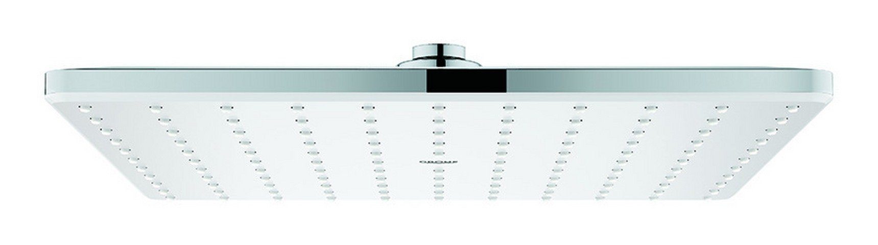 Grohe Kopfbrause Rainshower 310 Mono, Cube - Moon White / Chrom, GROHE ...