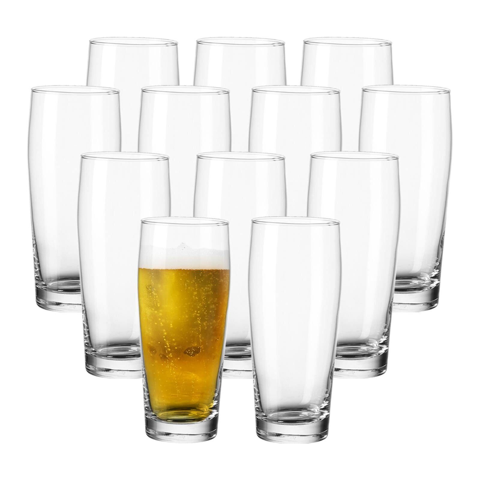 LUXENTU Bierglas »Willi Biergläser 500 ml 12er Set«, Glas online kaufen ...