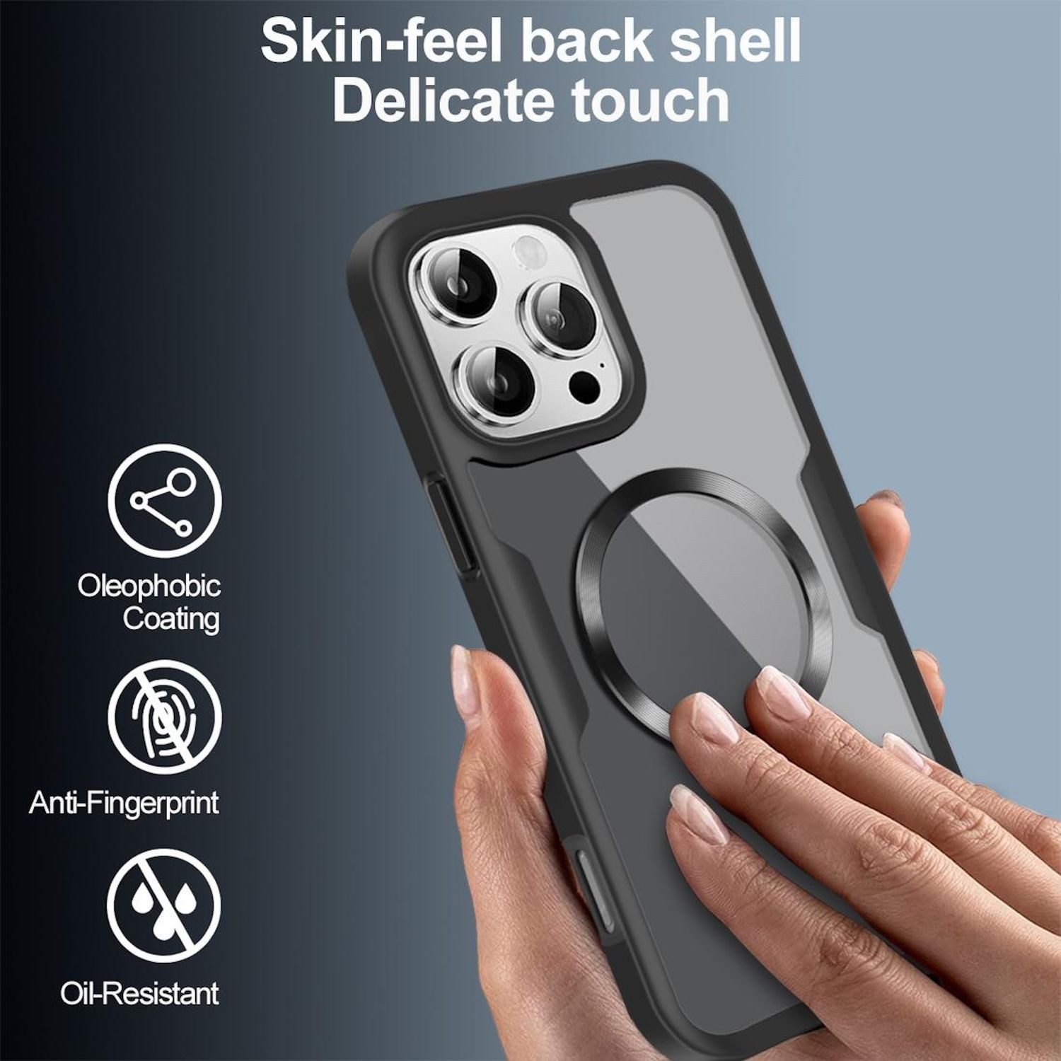 Wigento Handyhülle Für Apple iPhone 17 MagSafe Ring Full Body 360 Grad ...