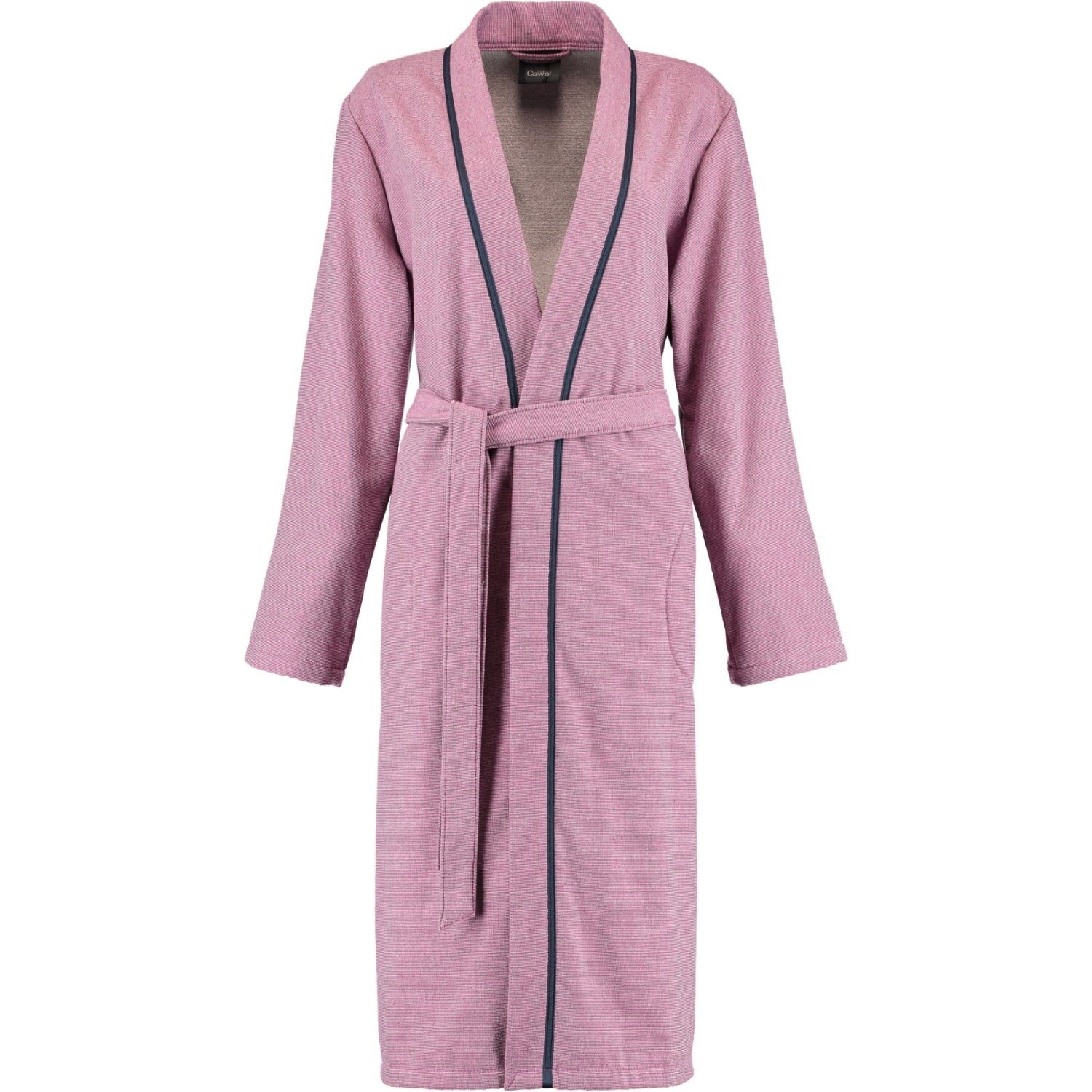 Cawö Damenbademantel Struktur 6122 Kimono Frottier Kimono 100