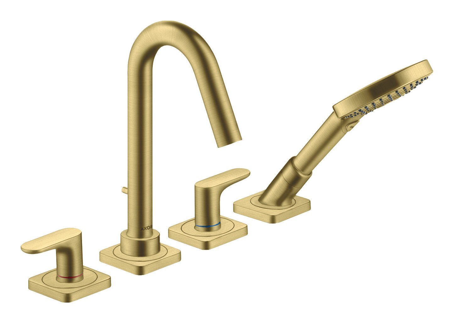 Hansgrohe Wannenarmatur Axor Citterio M 4 Loch Wannenrandarmatur