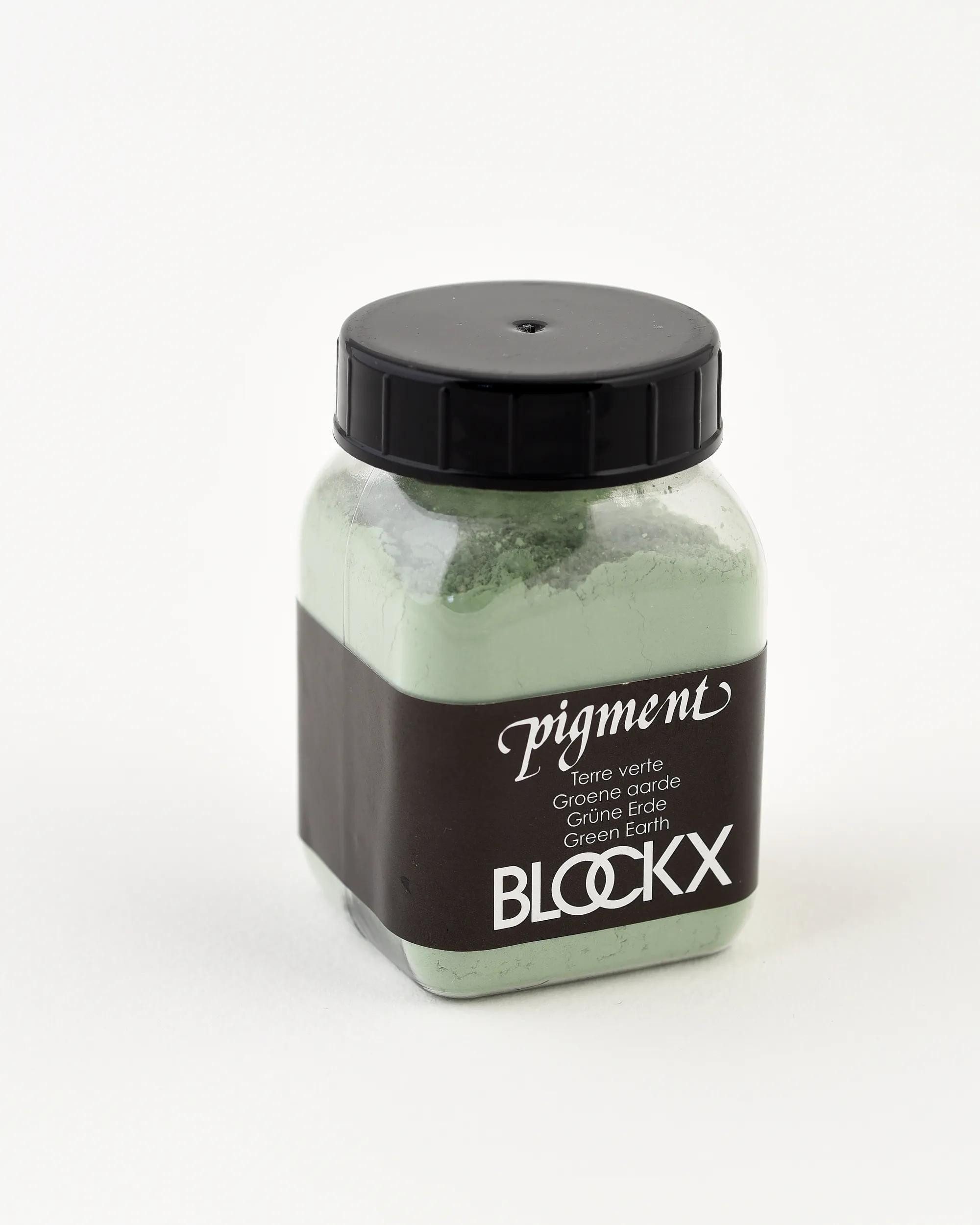 Preisvergleich für BlockX Zeichenpapier Pigment Grüne Erde 100 ml / 70 ...