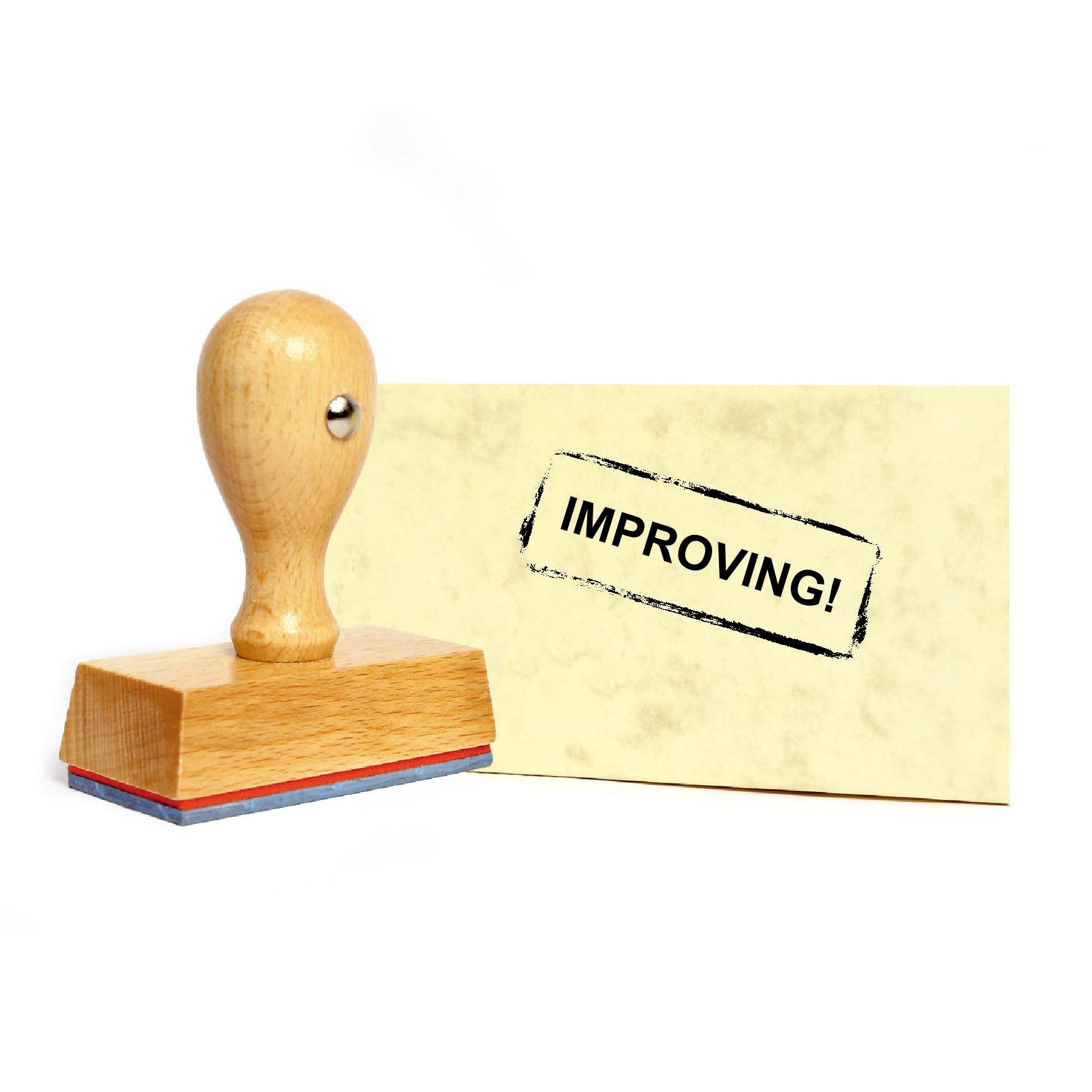 Dekolando Stempel Lehrerstempel für die Schule IMPROVING