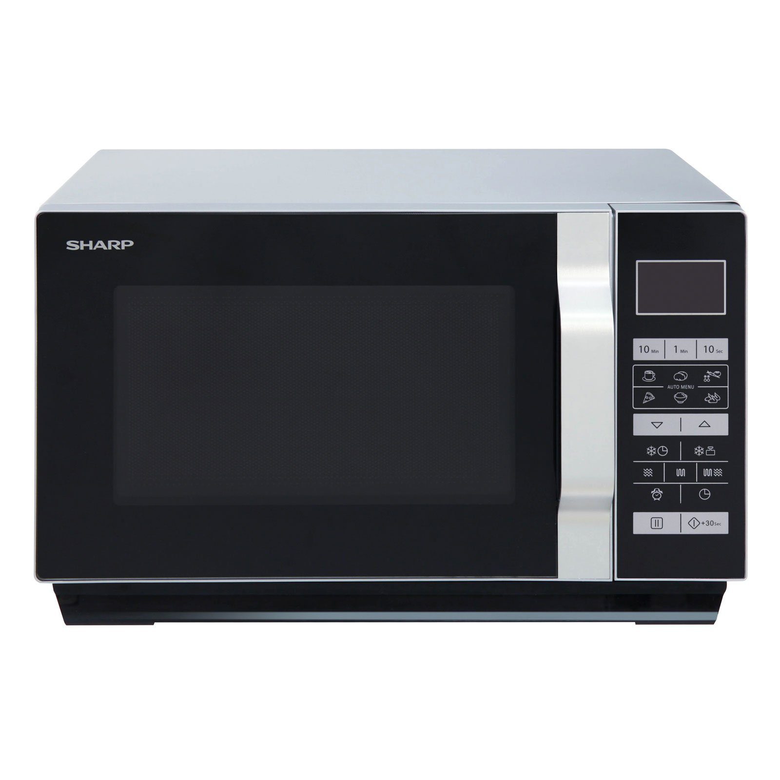 Sharp Mikrowelle R760S Mikrowelle mit Grill, Mikrowellenherd