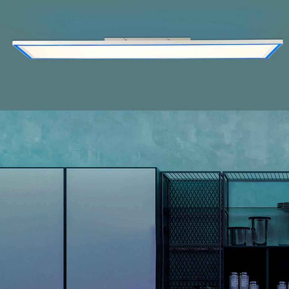 Lightbox Led Deckenleuchte Dimmfunktion Led Fest Integriert Warmweiß