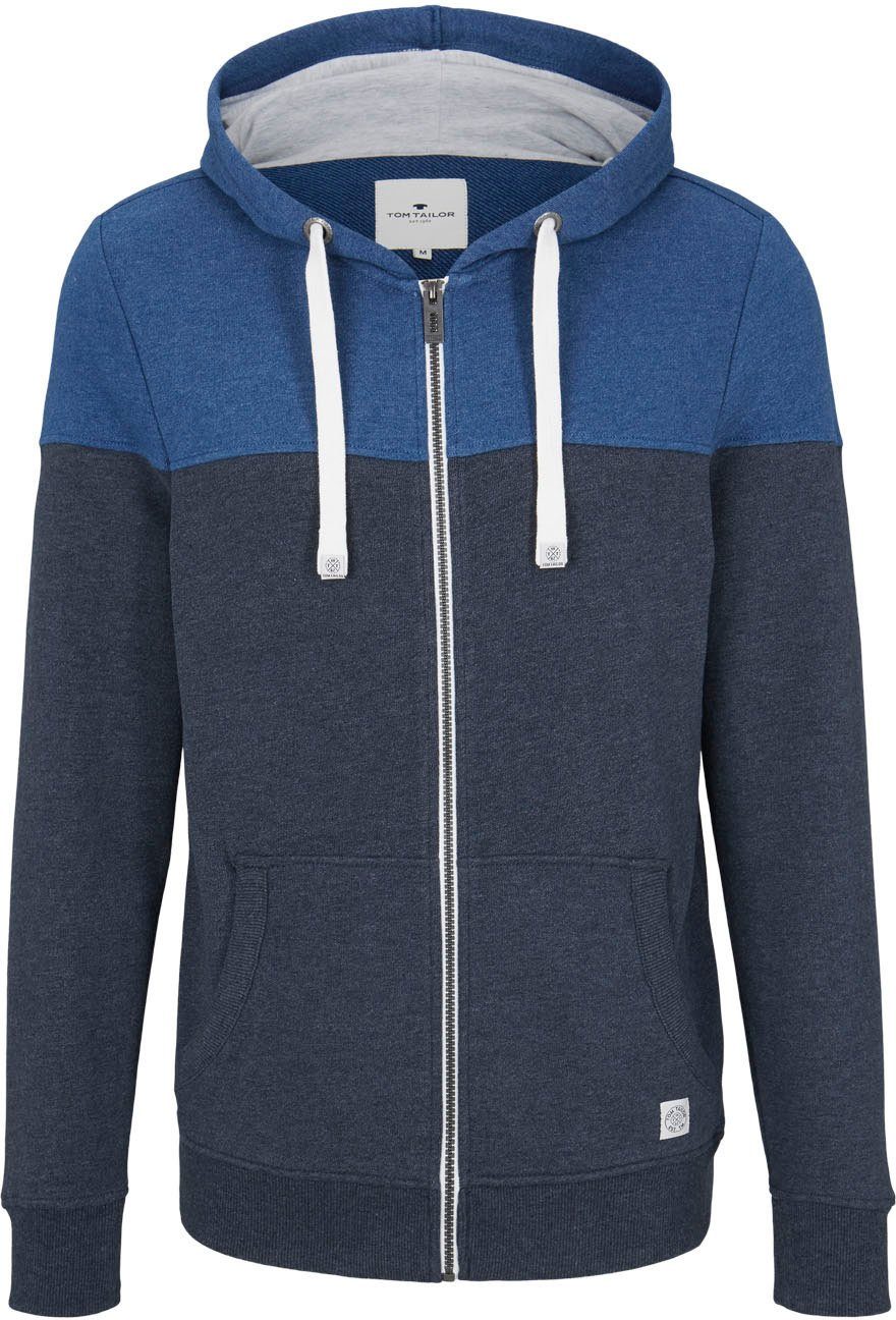 Tom Tailor Kapuzensweatjacke Mit Kordeln An Der Kapuze Online Kaufen Otto
