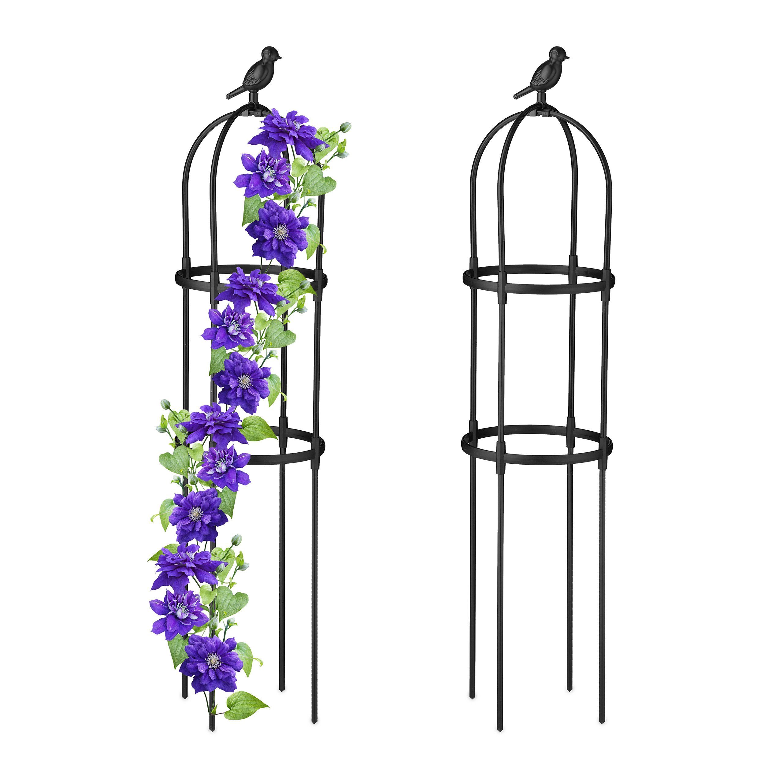 Relaxdays Rankhilfe Rankhilfe 126 Cm Hoch 2er Set 2er Set Online
