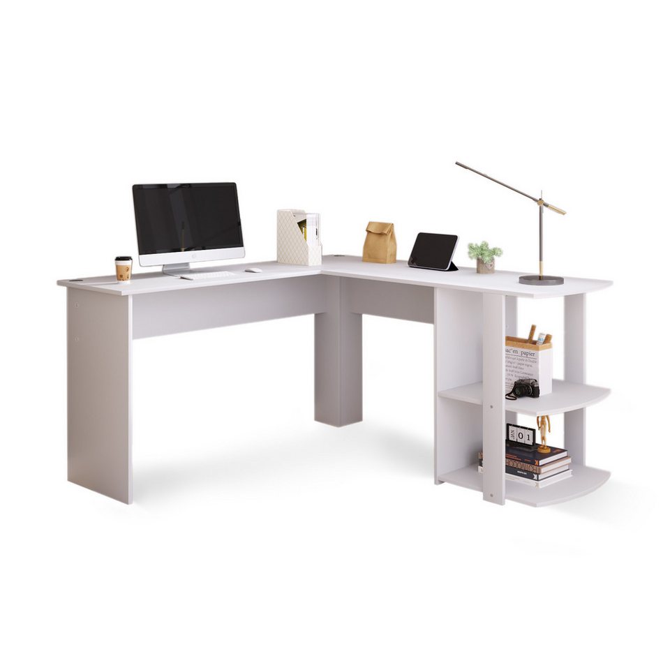 Extsud Eckschreibtisch Eckschreibtisch 140 Cm Computertisch