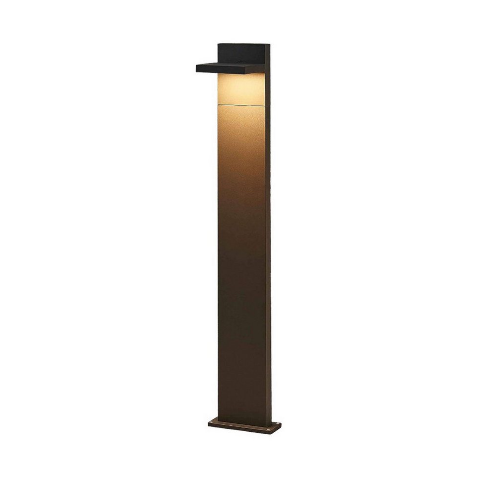 Lucande Led Pollerleuchte Silvan Led Leuchtmittel Fest Verbaut