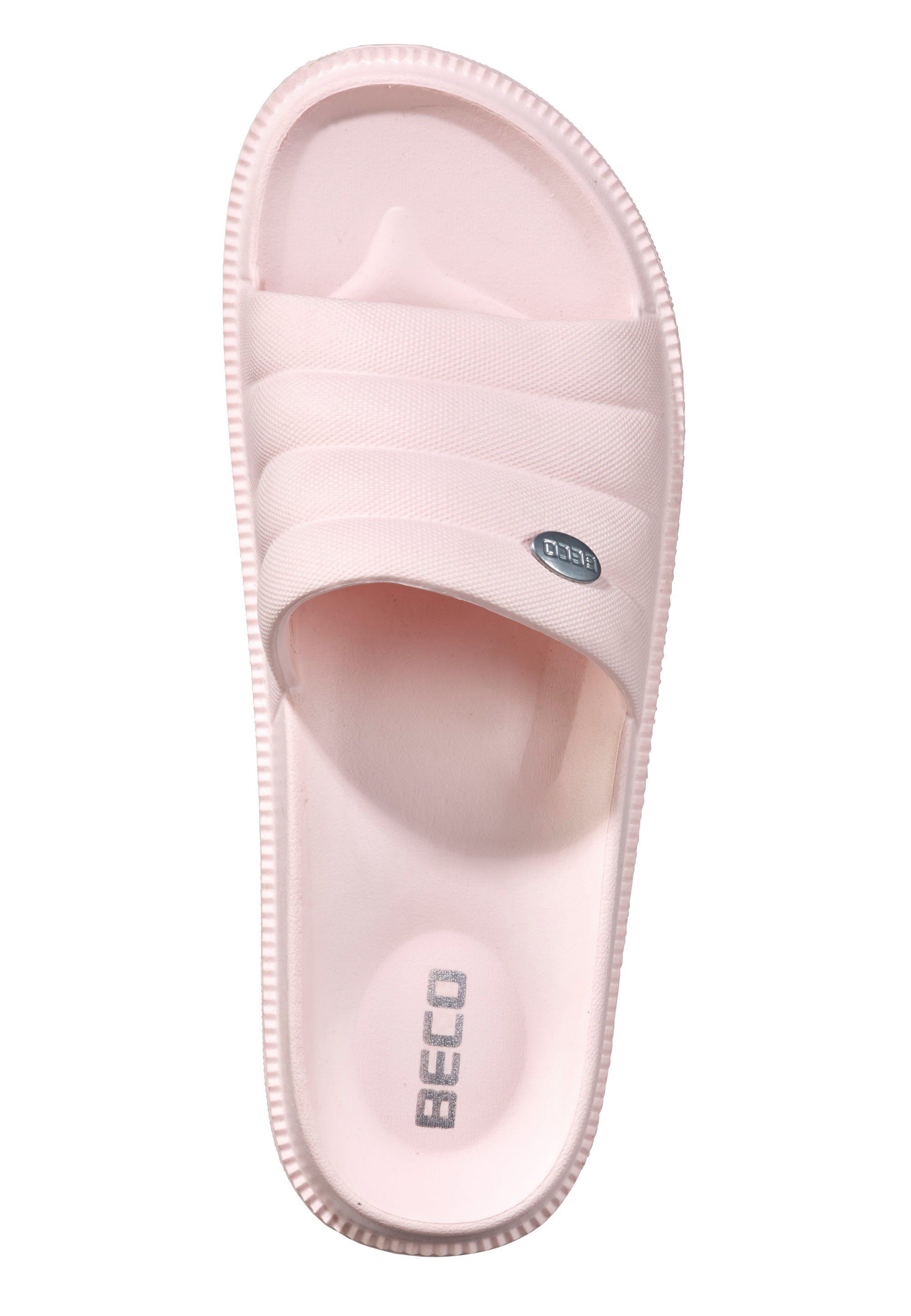 Beco Beermann PASTELL Badeschuh mit ergonomischem Fußbett, Ideal für ...
