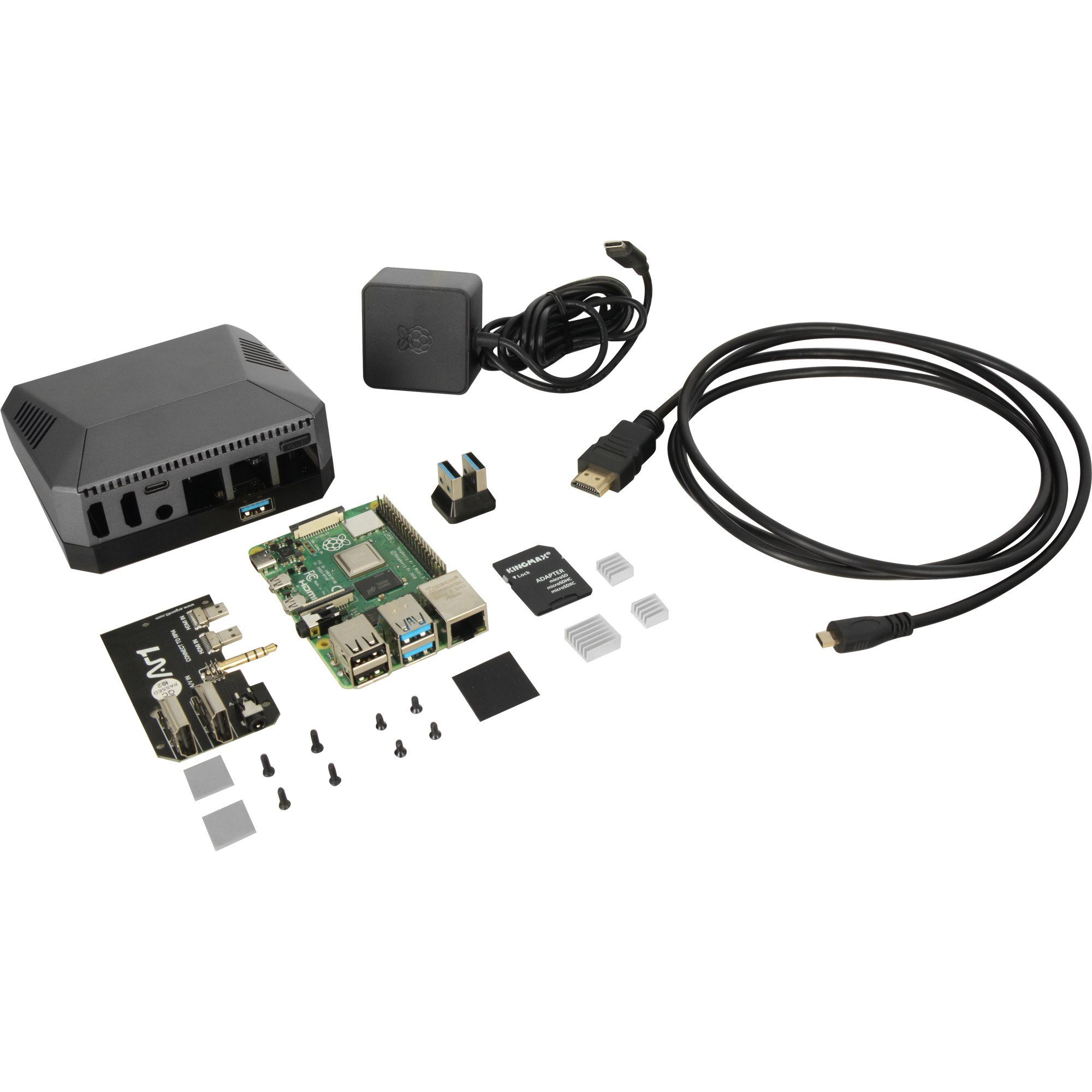 Raspberry Pi Foundation Raspberry Pi 4 8GB Starter Kit Set4 Mini-PC