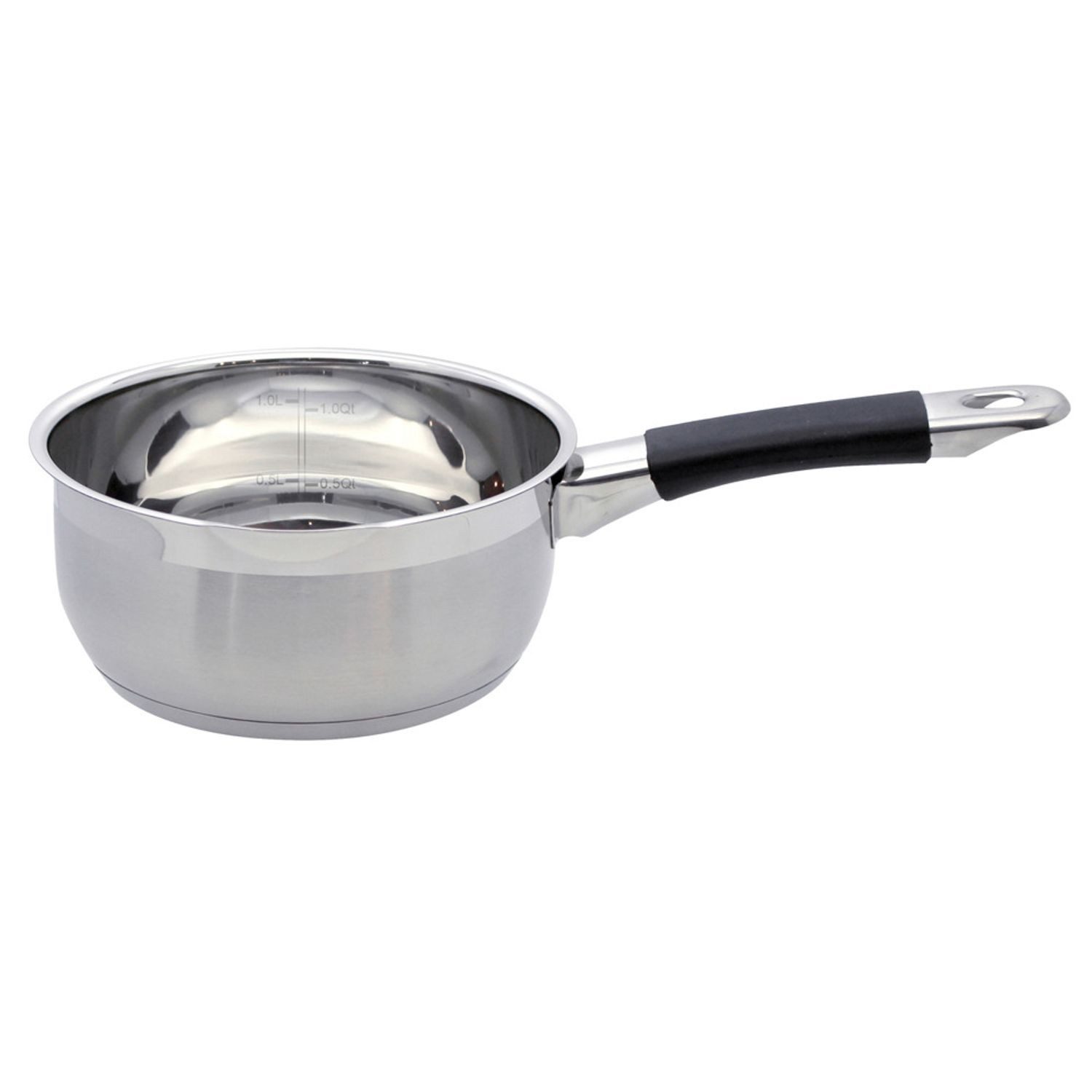 Buri Topf Set 2er Set Edelstahl Kasserolle 1l 16cm Kochtopf Topfset