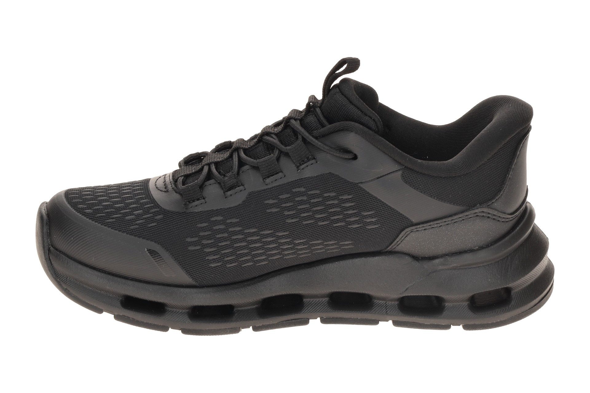 Skechers Skechers Glide-Step + Vista Lane Slip-On Schwarz BBK Slipper ...