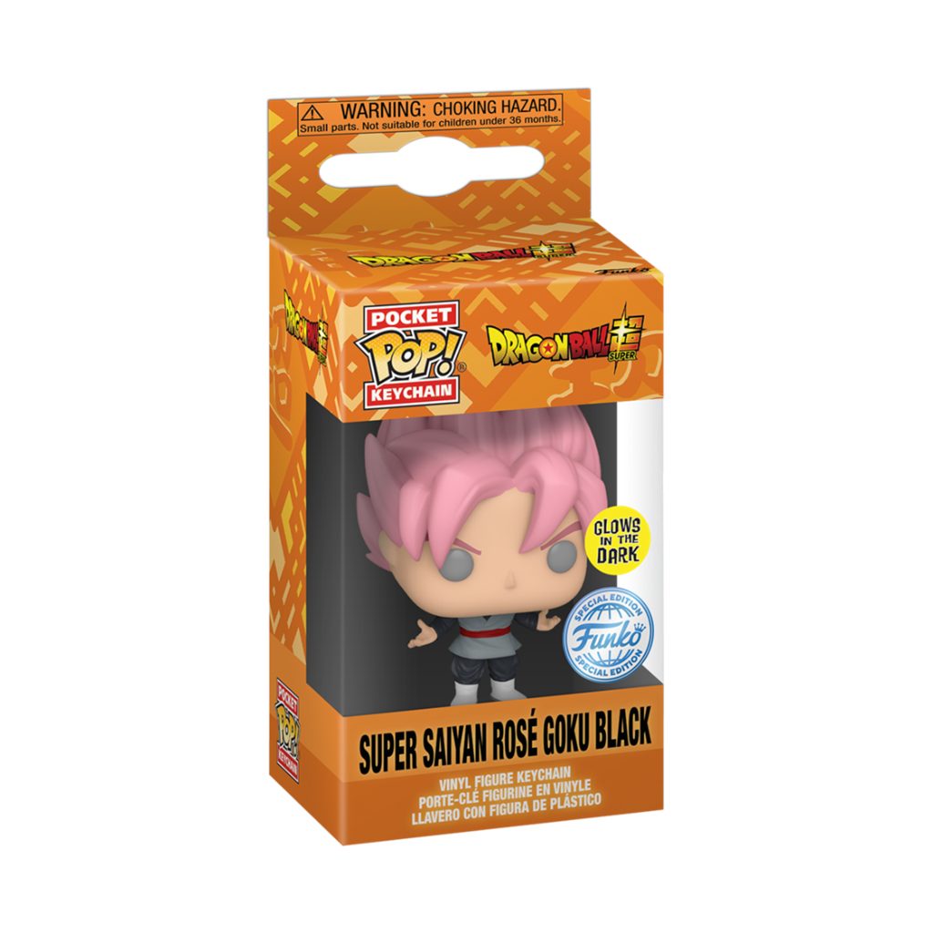 Funko Schlüsselanhänger Funko POP! Keychain - DBS - Goku (Rose BLK) (GW) #77006