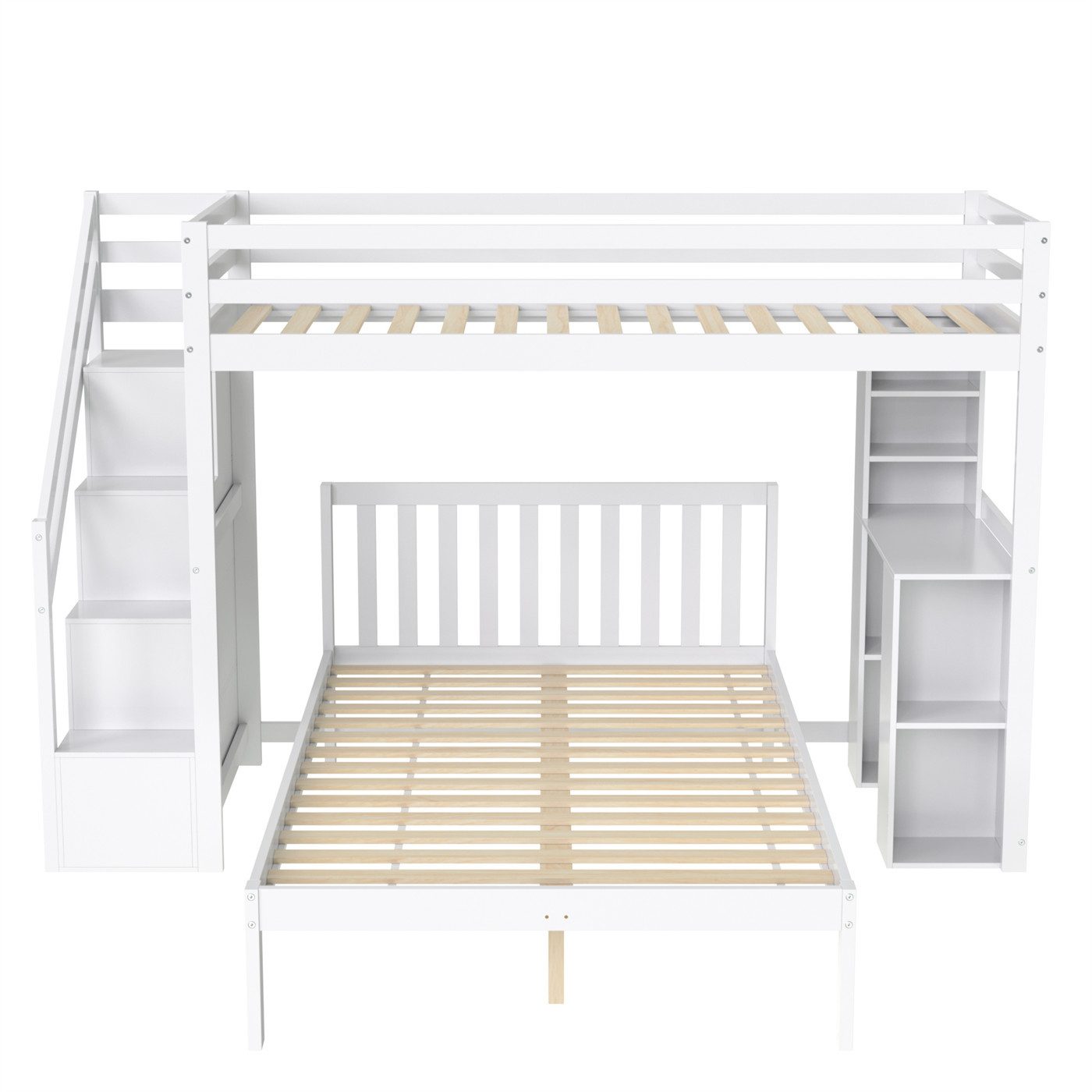 Autolock Kinderbett Etagenbett Mit Seitlichen Ablagenmultifunktionales
