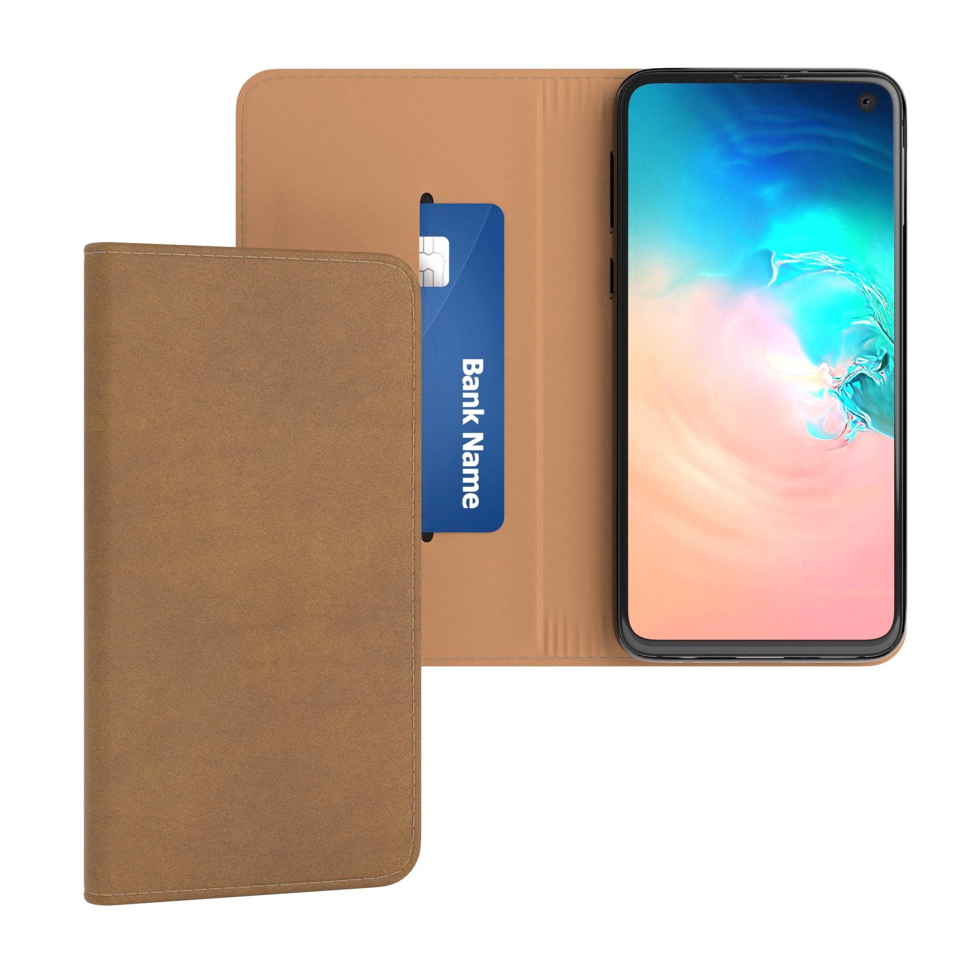 Eazy Case Handyhülle Bookstyle Vintage Für Samsung Galaxy S10e 58 Zoll