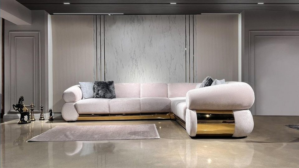 Jvmoebel Ecksofa Luxus Ecksofa L Form Wohnzimmer Modern Design Möbel