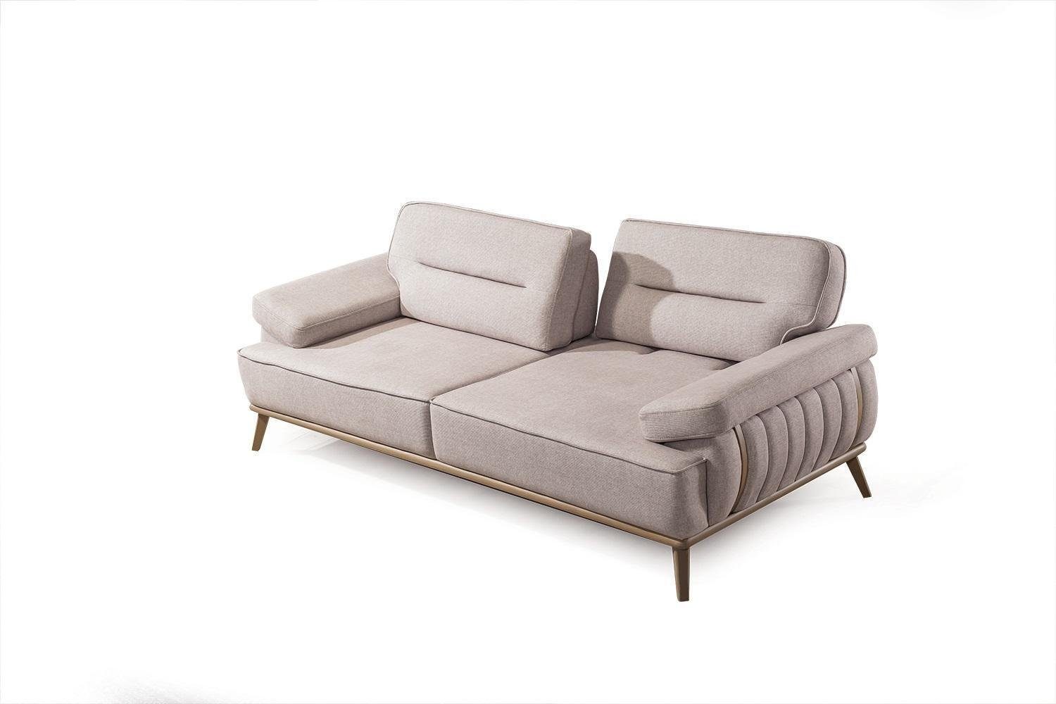 Jvmoebel 3 Sitzer Luxuriöse 3 Sitzer Sofa Weiße Farbe Modern Möbel In