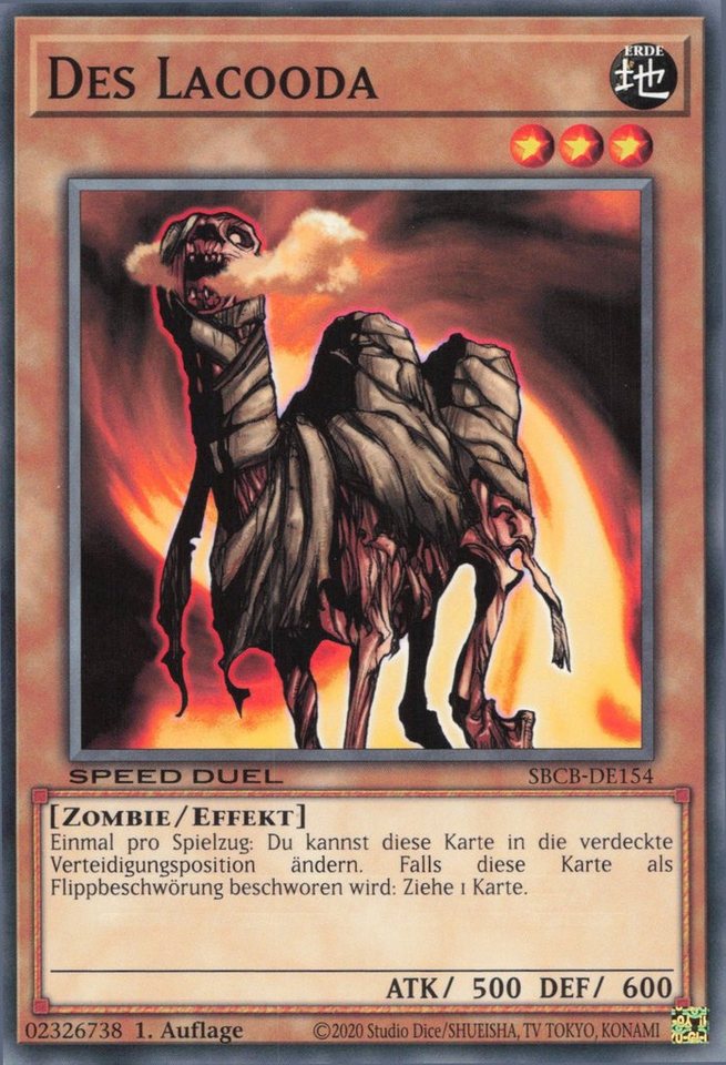 ᐅ Recollectibles Sammelkarte Yugioh Karte Des Lacooda Deutsch Yu Gi Oh
