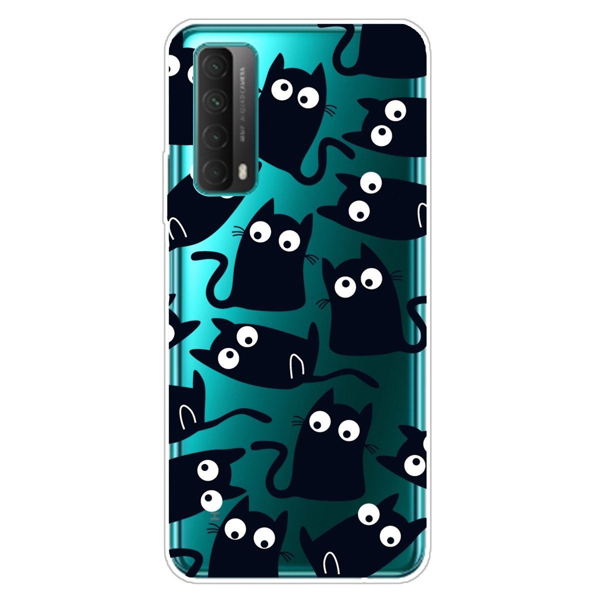 Wigento Handyhülle Für Huawei P Smart 2021 Silikon Case Tpu Motiv Funny
