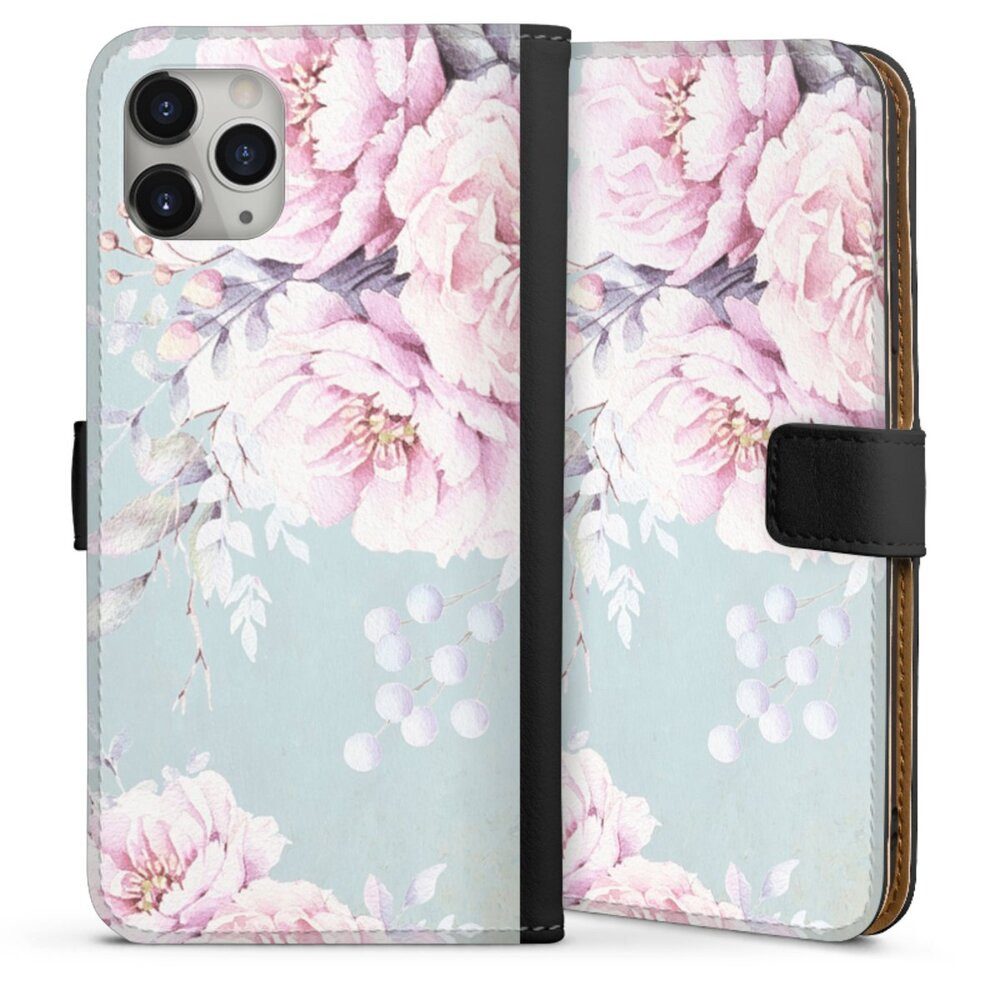 Deindesign Handyhülle Blume Pastell Wasserfarbe Watercolour Flower