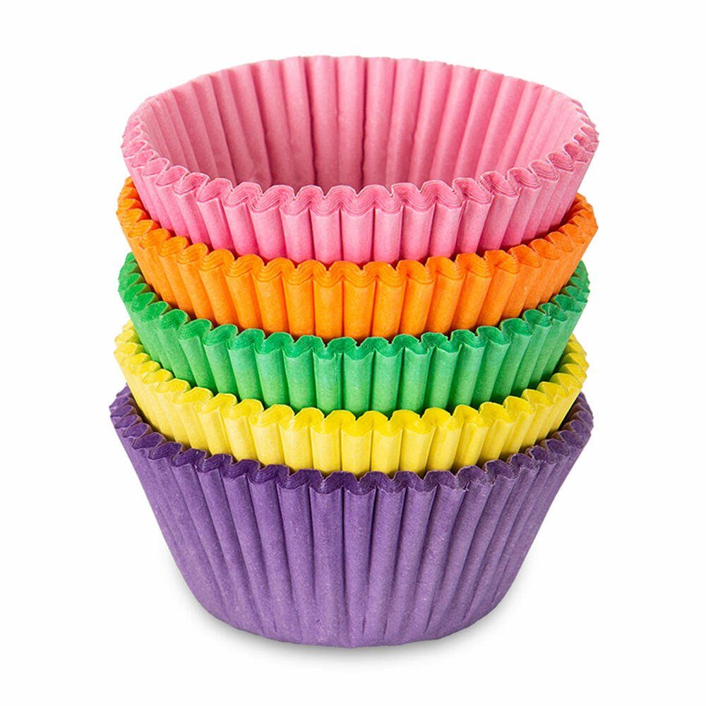STÄDTER Muffinform Papier Bunt Mini 100 Stück, Muffin-Backspaß für Groß ...