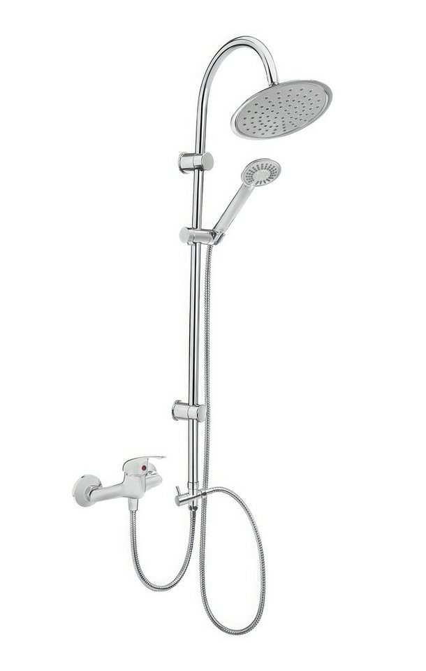 Kolman Duschsystem Fresco Brausegarnitur Regendusche Höhe 96 Cm 3