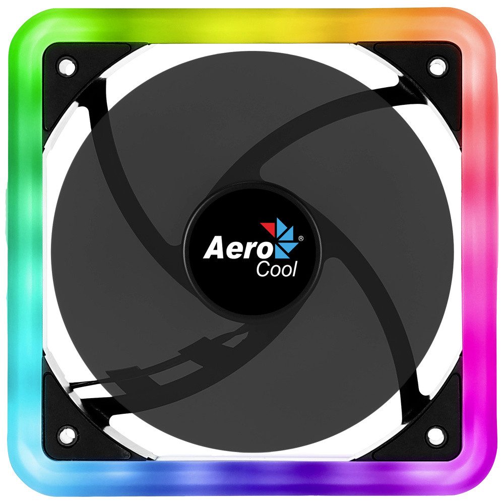 Aerocool Computer-Kühler AeroCool Edge 14 PC-Gehäuse-Lüfter Schwarz