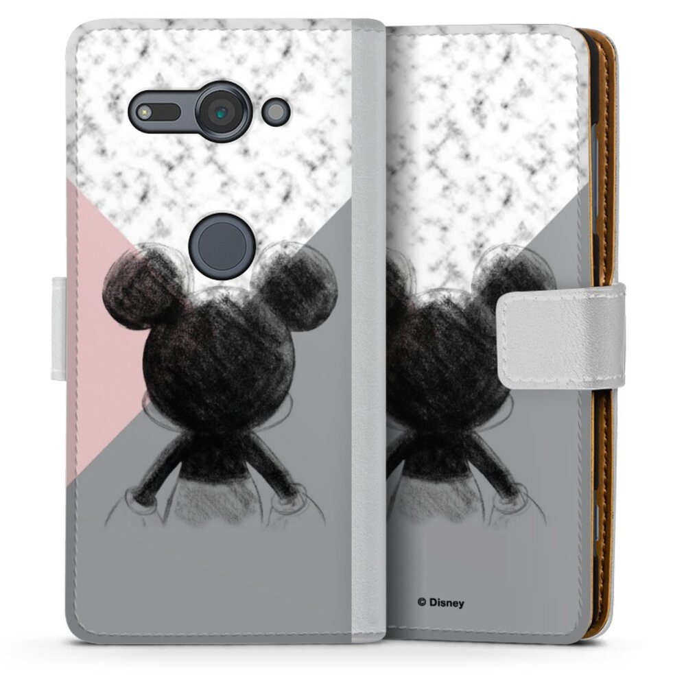Deindesign Handyhülle Disney Marmor Mickey Mouse Mickey Mouse Scribble