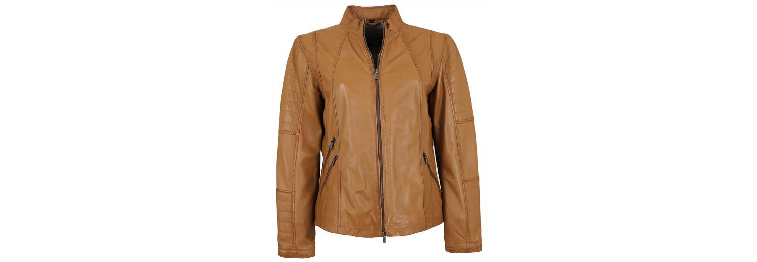 Jilani Lederjacke »Belinda-2#JGR« Echtleder Damen Lederjacke Oversize ...