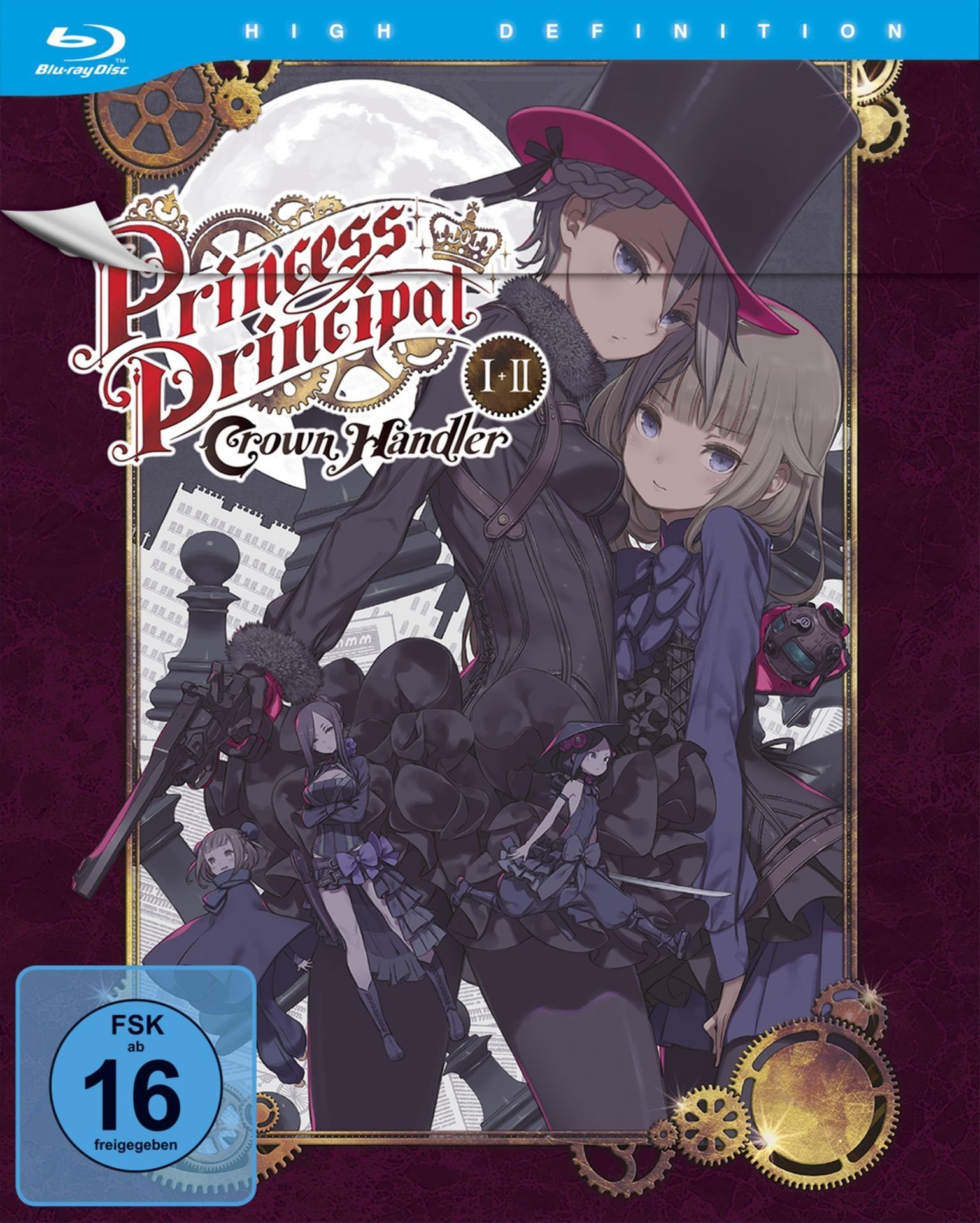 Crunchyroll Blu-ray Princess Principal: Crown Handler. Vol.1-2, 1 Blu-ray (OVA)