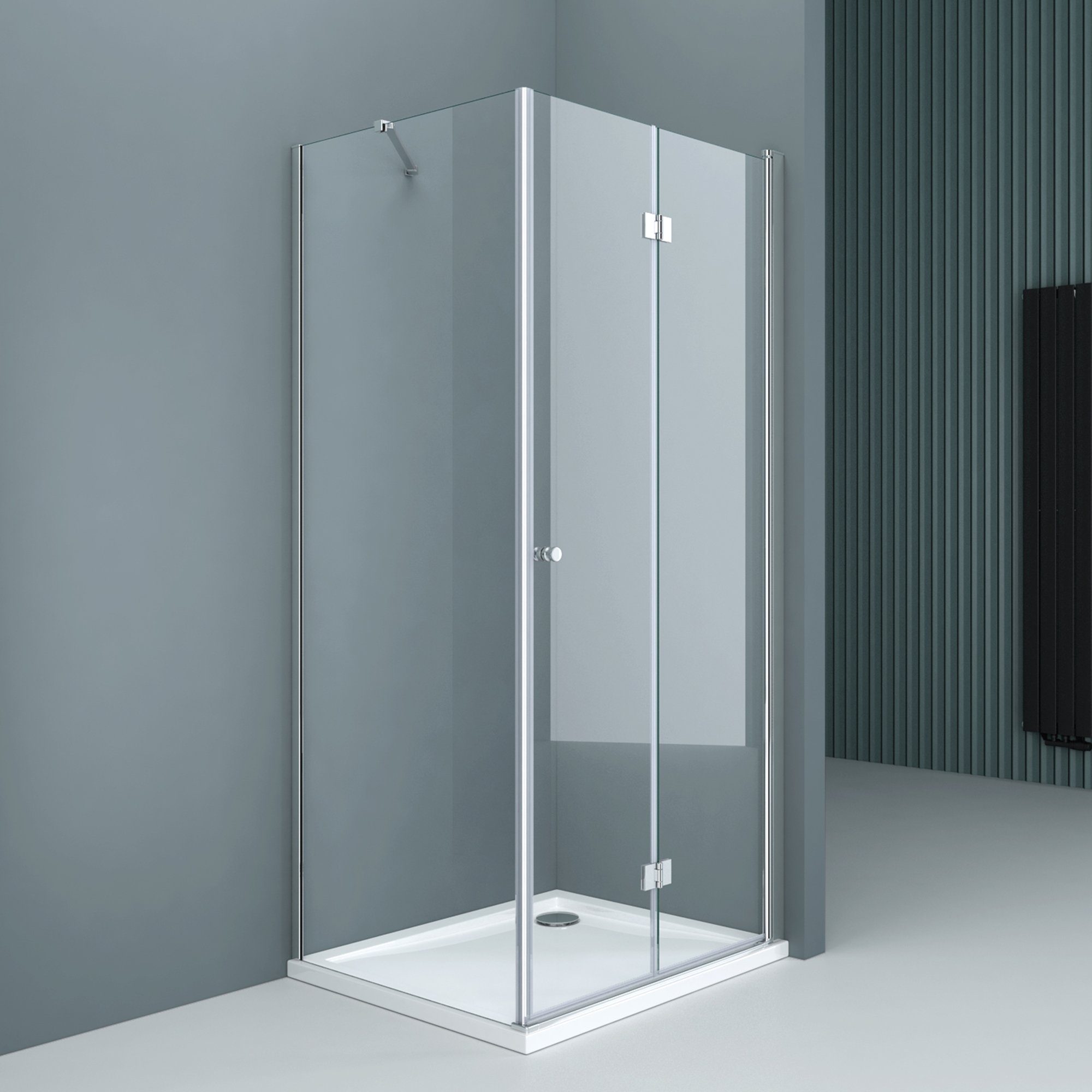Doporro Eckdusche Doporro Eck Duschkabine Rav27 Esg Sicherheitsglas