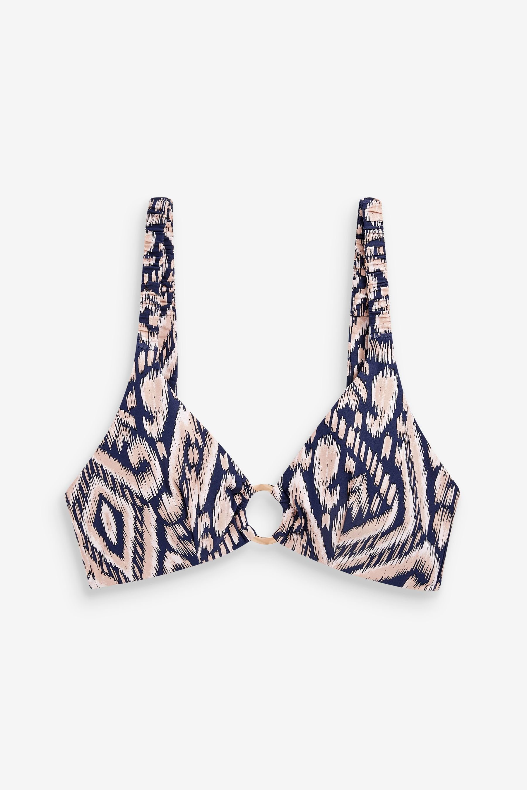 Next Bügel Bikini Top Unwattiertes Bügel Bikinioberteil Mit Goldbesatz