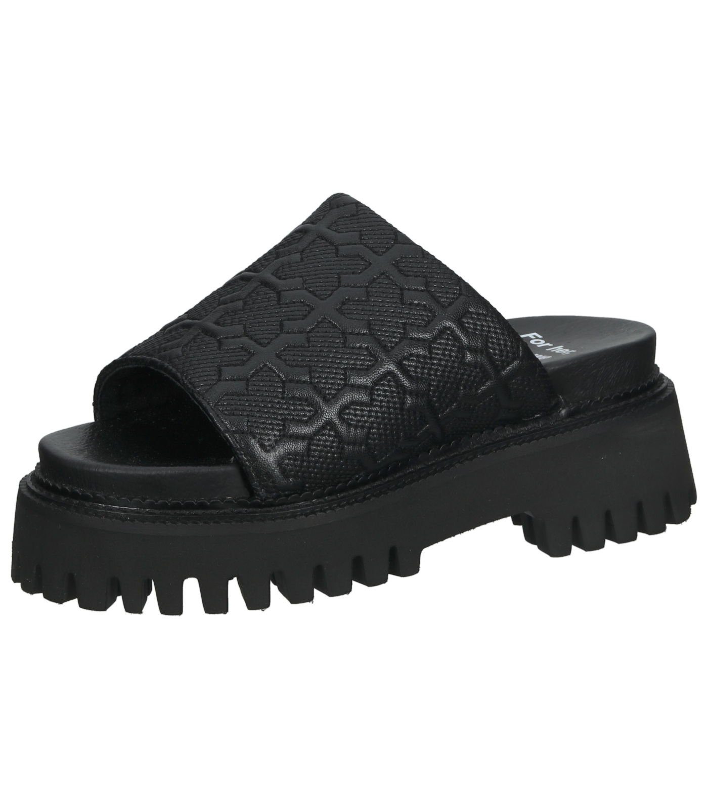 Bronx Pantoletten Leder Pantolette Absatzhöhe 7 Cm